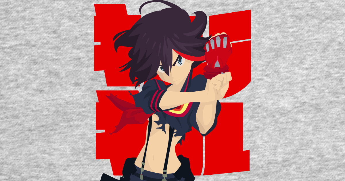 Ryuko Matoi - Anime - Baseball T-Shirt | TeePublic