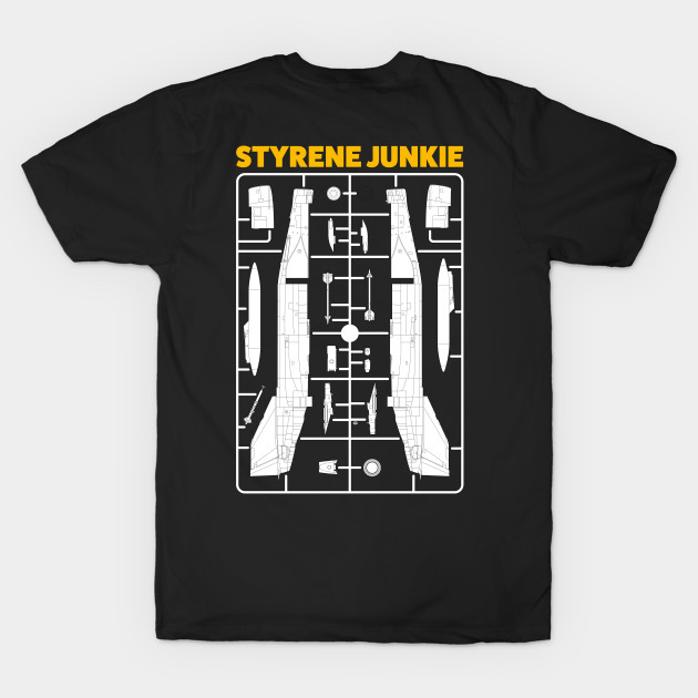 Styrene Junkie (scalemodel enthousiasts) - Scale Modelling - T-Shirt ...