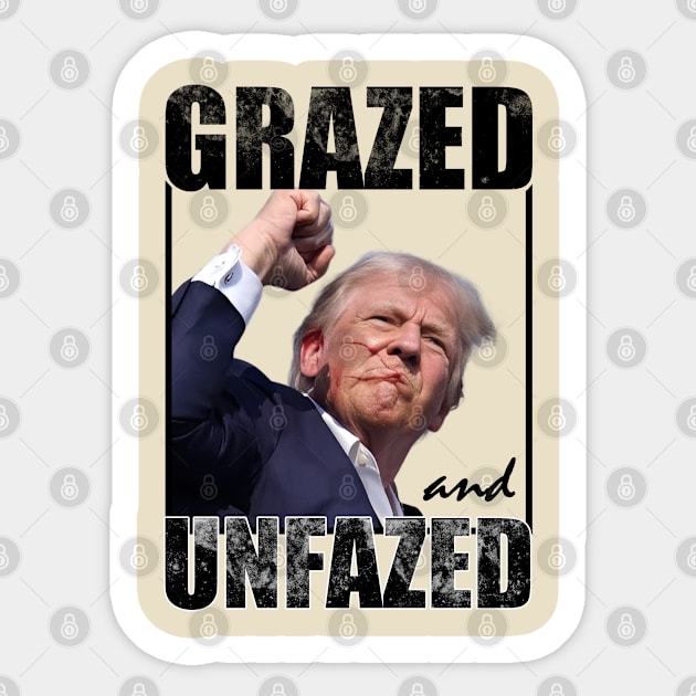 Grazed and Unfazed Trump Assassination Attempt Donald Trump - Trump ...