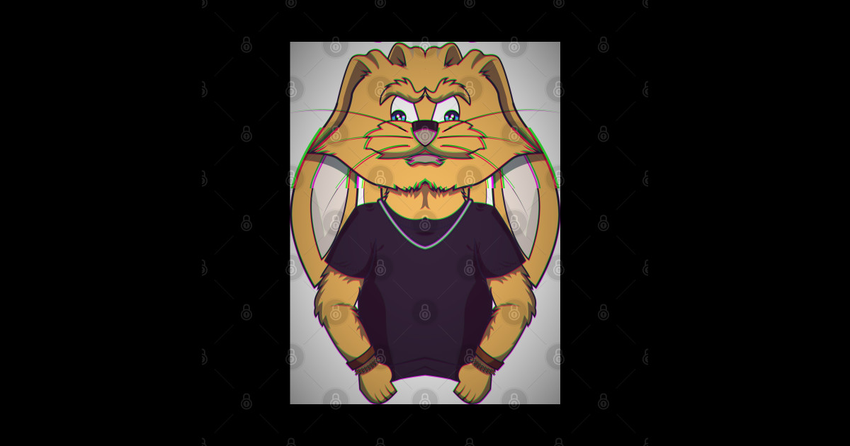 Mutant Rabbit - Mutant Rabbit - Sticker | TeePublic