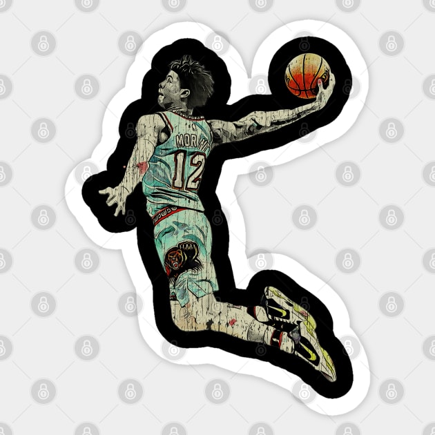 Ja Morant - Exclusive Art - Ja Morant - Sticker | TeePublic