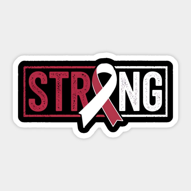 Throat Cancer Oral Head Neck Cancer Awareness Strong - Throat Cance ...