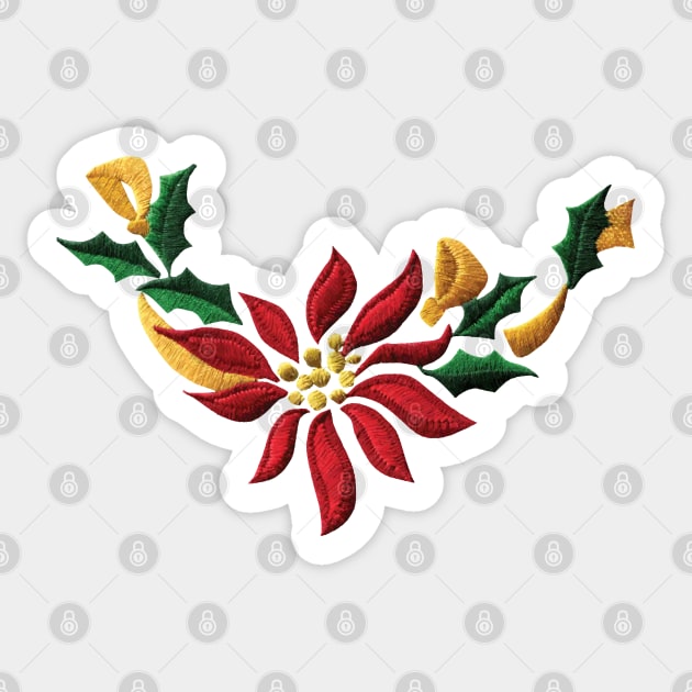 Traditional flower design - Traditional - Sticker | TeePublic