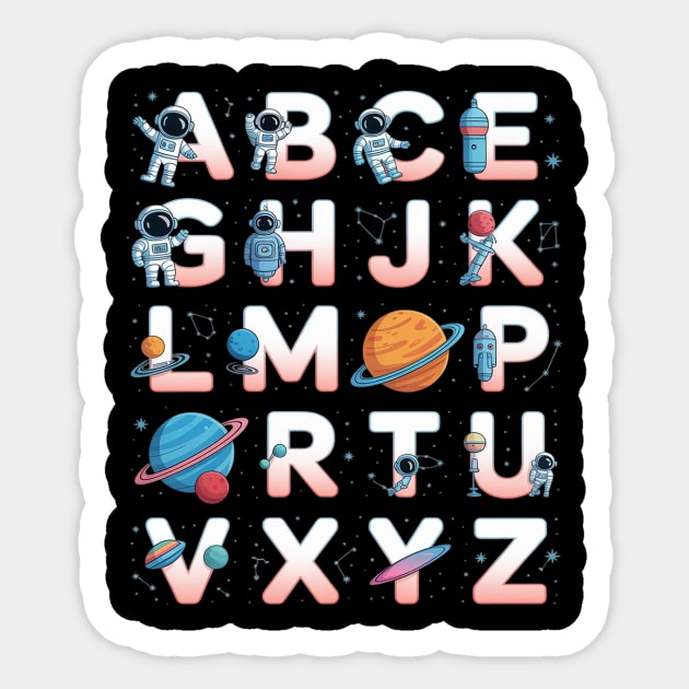 Space Alphabet A-Z ABC of Outer Space STEM Kids - Space Alphabet A Z ...