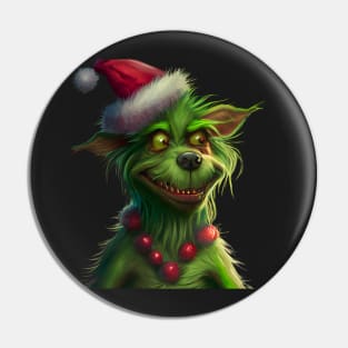 Classic The Grinch Christmas Wreath Pins and Buttons for Sale | TeePublic