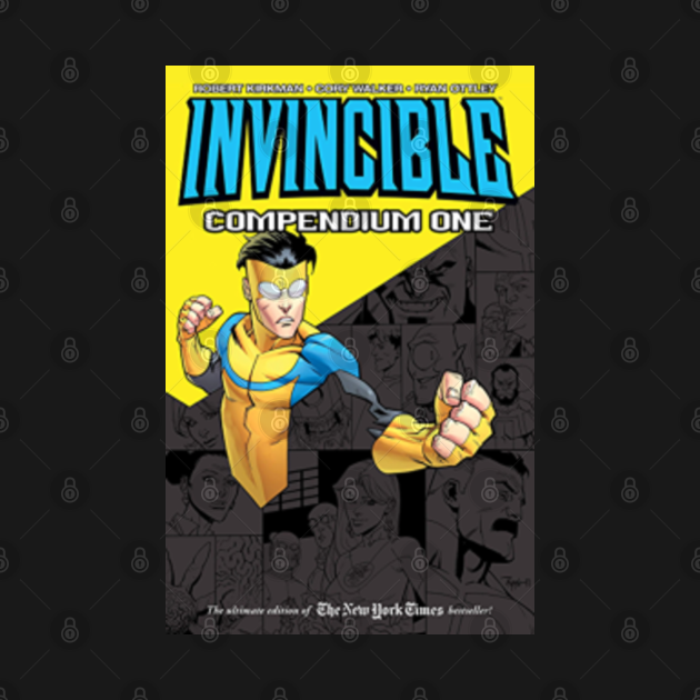 invincible poster - Invincible - T-Shirt | TeePublic