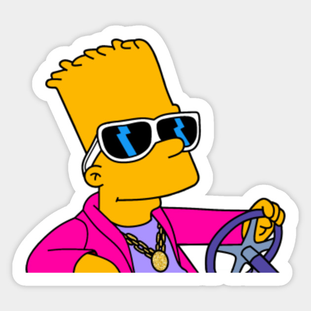 Bart Simpson Sticker
