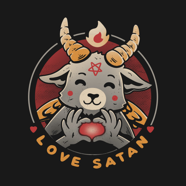 Love Satan - Satan - T-Shirt | TeePublic