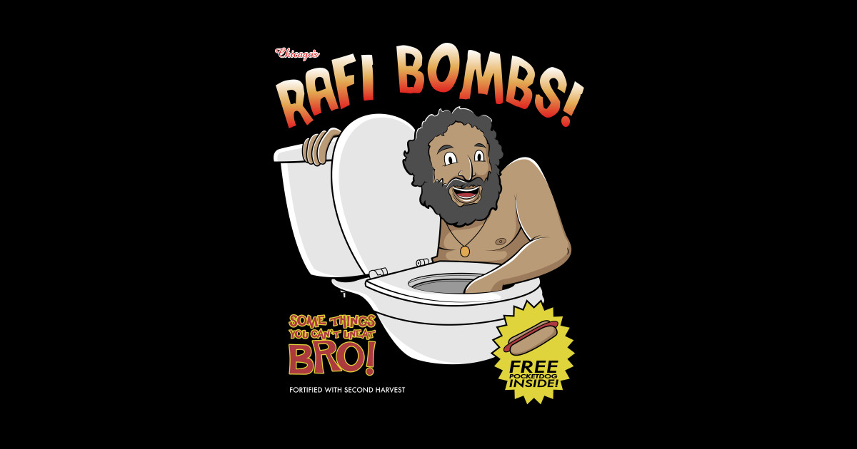 Rafi Bombs! - How Did This Get Made - Sticker | TeePublic