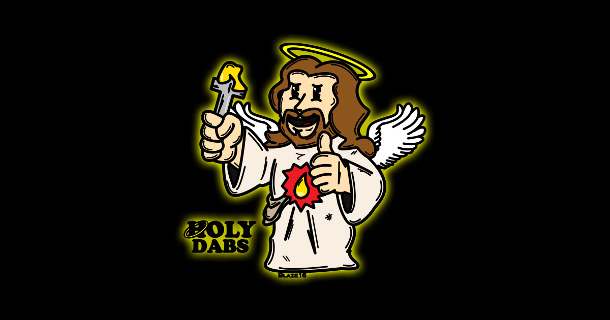 Holy Dabs - Jesus Christ - T-Shirt | TeePublic