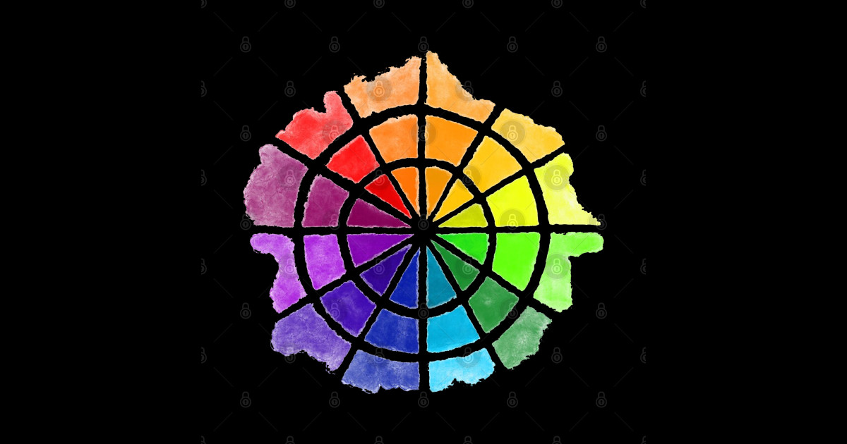 Color Wheel - Color Wheel - Sticker | TeePublic