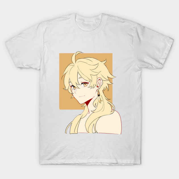 Genshin Impact - Aether Long Hair with Background - Genshin Impact - T ...