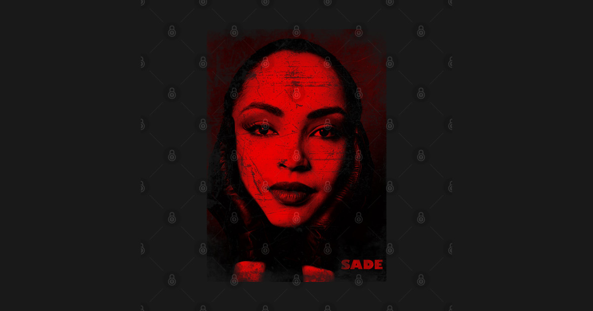 red vintage sade - Sade - T-Shirt | TeePublic