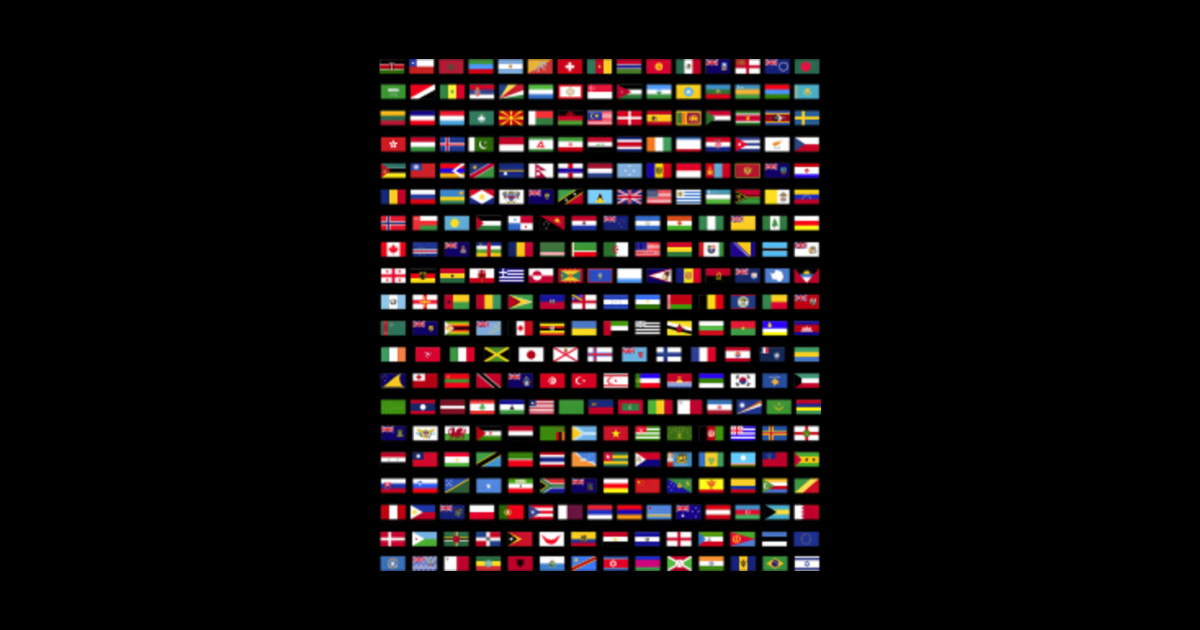 Flags Of The Countries Of The World 287 Flags International - Flags Of ...