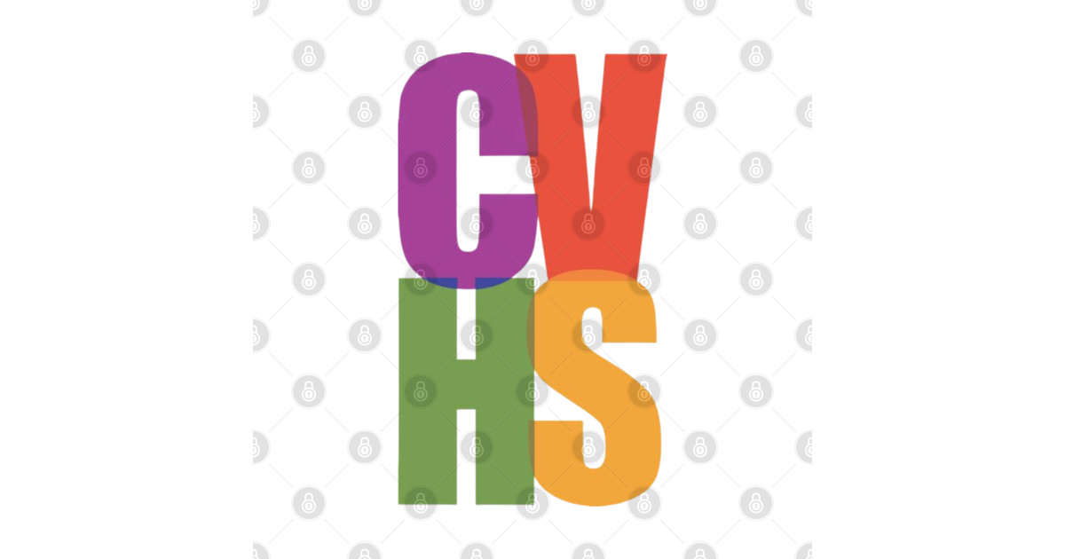 CVHS multicolor logo - Cvhs Pto - T-Shirt | TeePublic