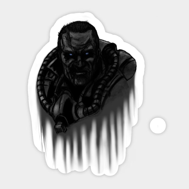 Hello Blue Eyes - Stalker - Sticker | TeePublic