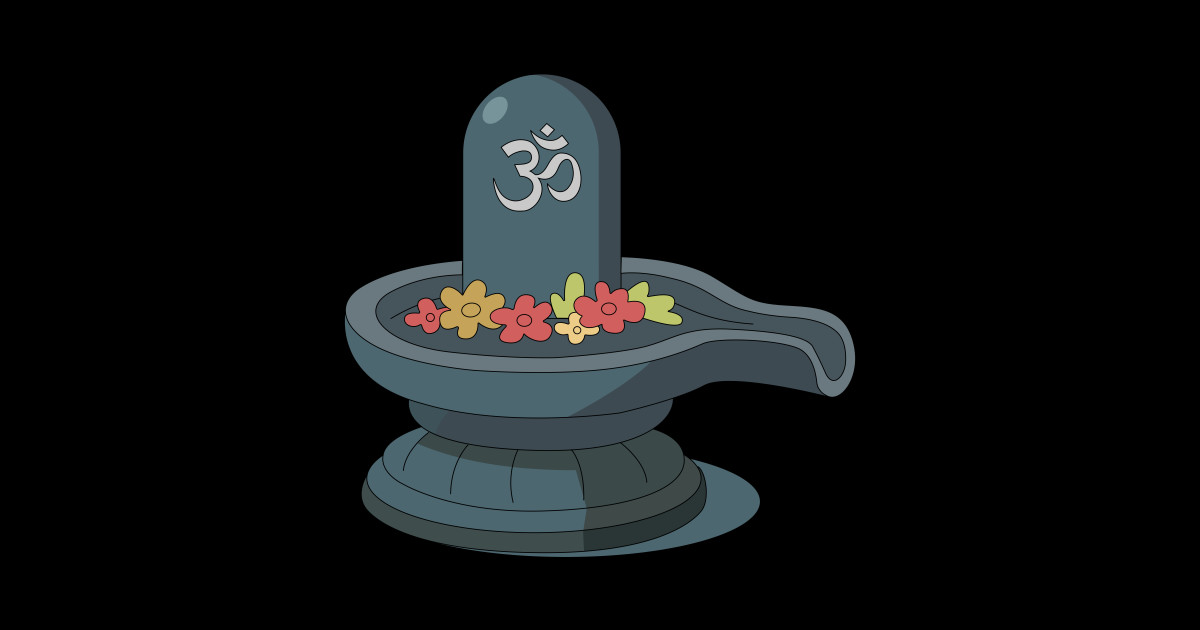 Shiva Blessings - Om Shivling - Shiva - Sticker | TeePublic