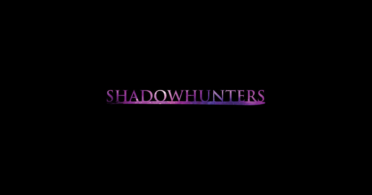 Shadowhunters logo / The Mortal Instruments (pink galaxy) - Clary, Alec ...