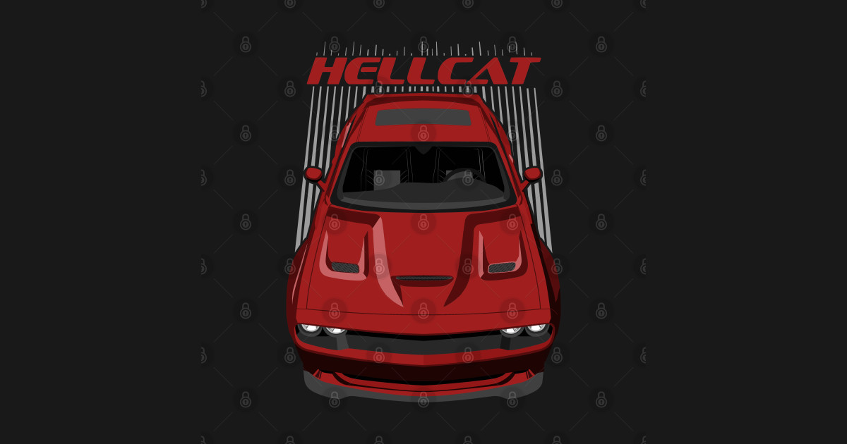 Custom Octane Red Challenger - Challenger - T-Shirt | TeePublic