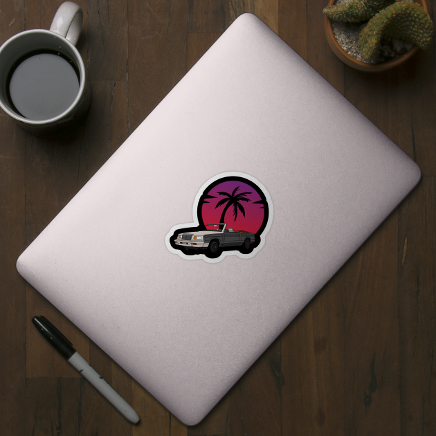 Miami Vice Style 2 - Miami Vice - Sticker | TeePublic