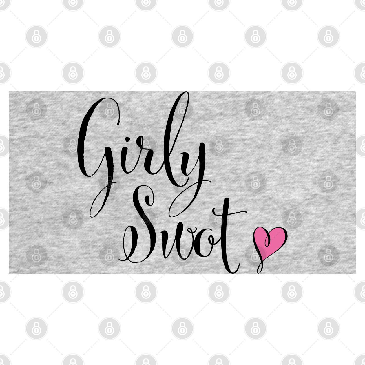 Girly swot (pink heart) - Girly Swot - T-Shirt | TeePublic