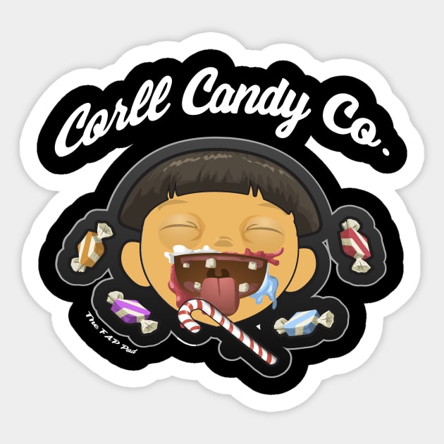 Corll Candy Co. - Candy - Sticker | TeePublic