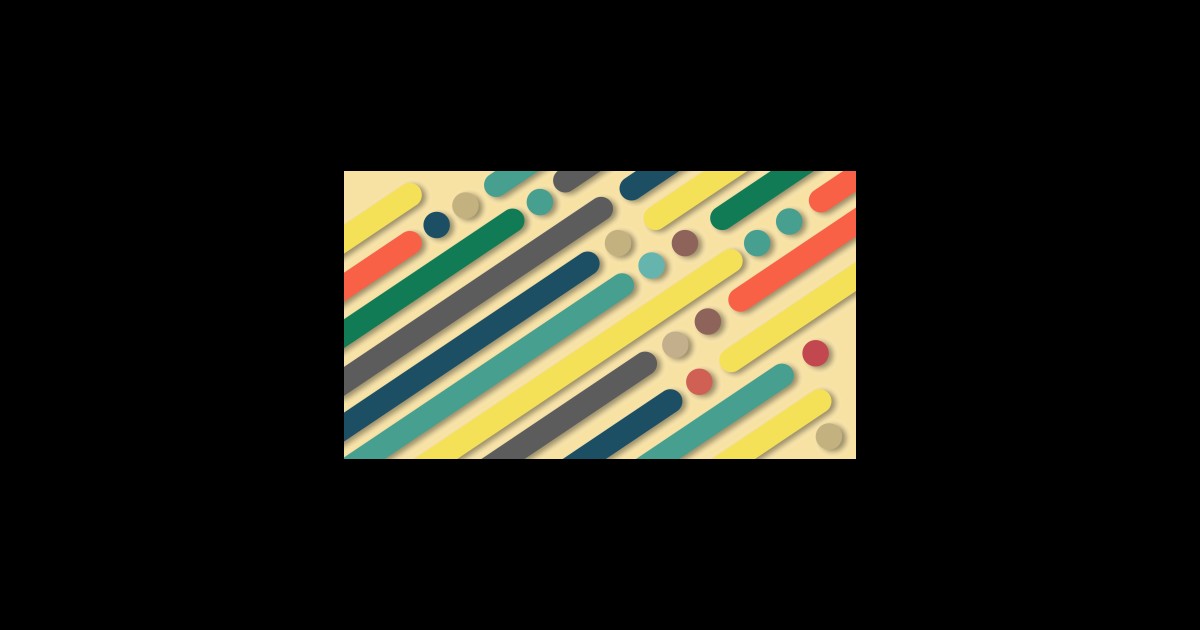Beautiful Geometric Design - Geometrical Designs - Sticker | TeePublic