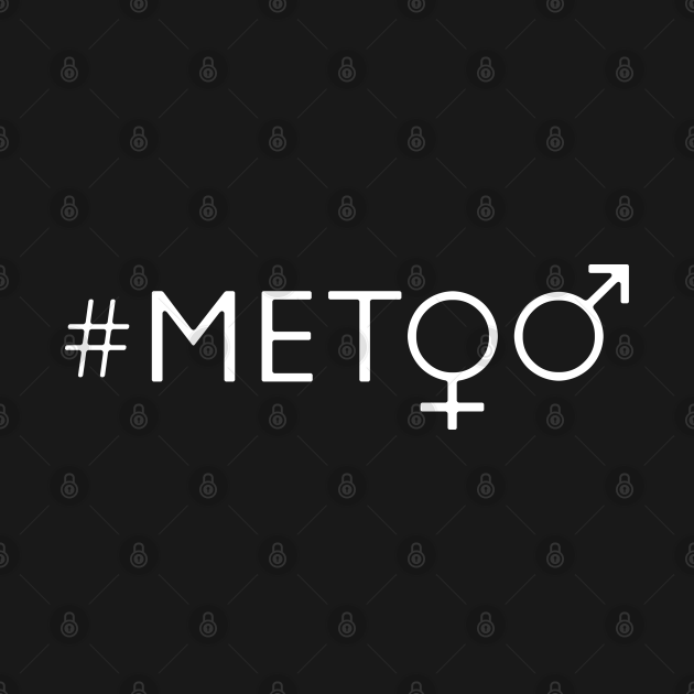 hashtag metoo - gender symbols - white - Metoo Campaign - T-Shirt ...