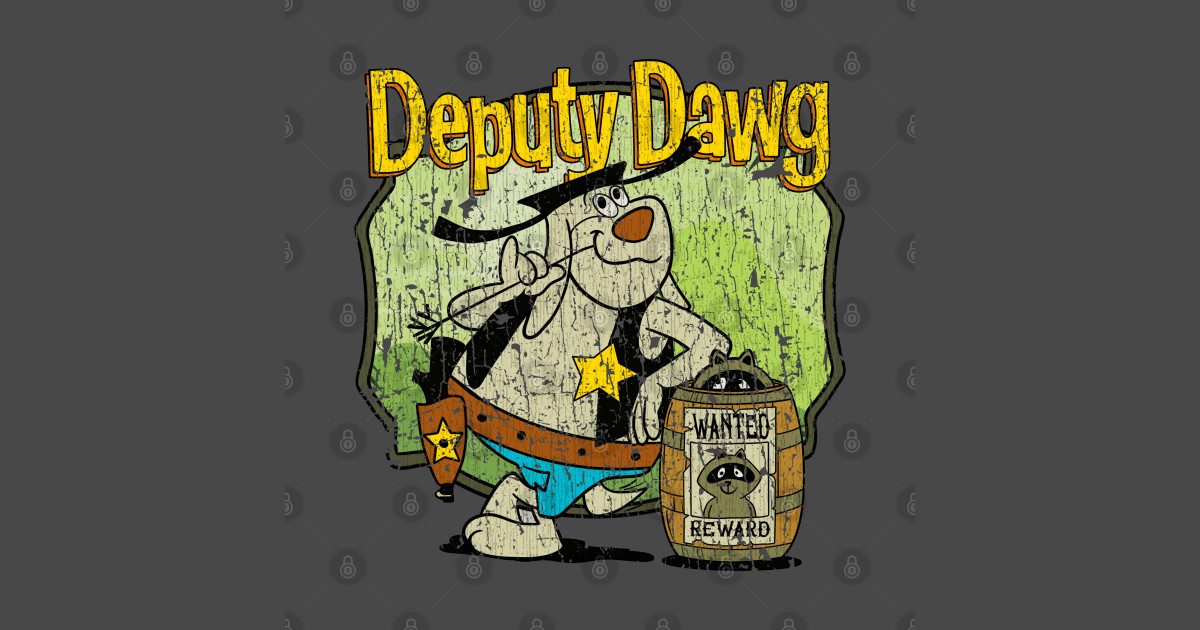 Deputy Dawg 1960 Vintage - Saturday Morning Cartoons - T-Shirt | TeePublic