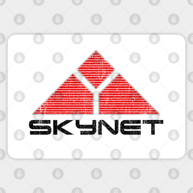 Skynet Logo - Terminator - Terminator - Sticker | TeePublic