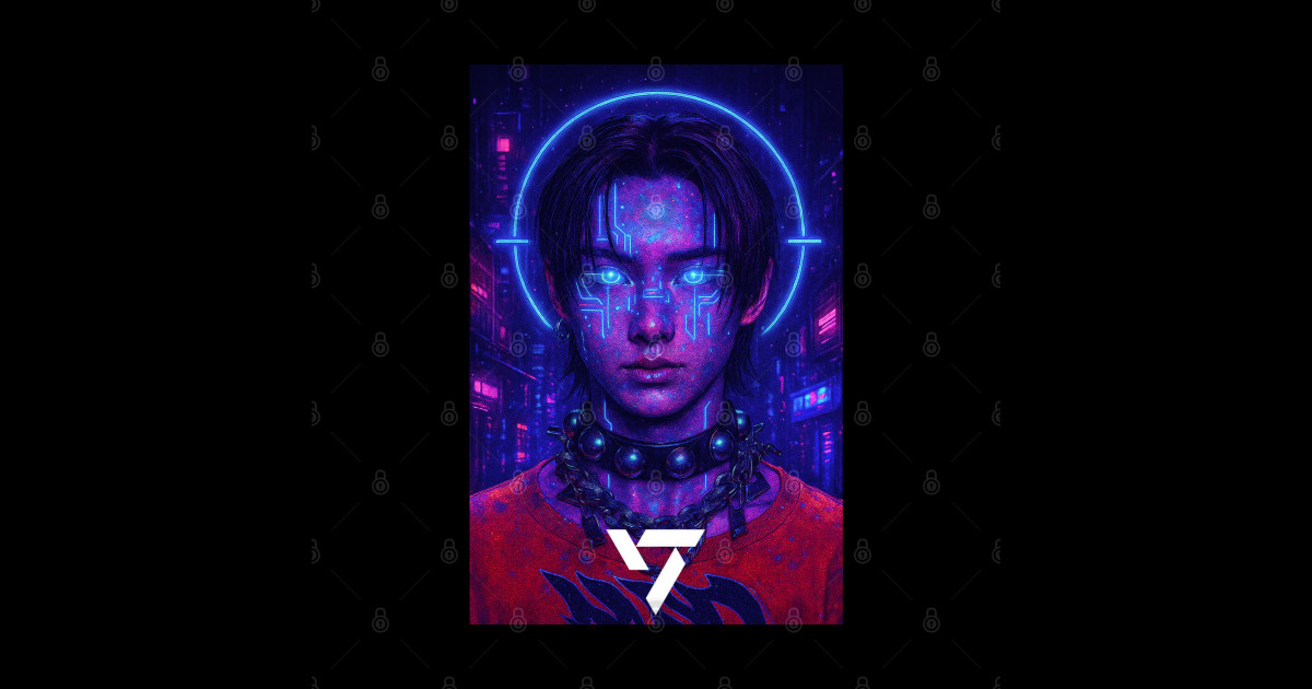 Jun Seventeen svt cyberpunk - Jun Seventeen - Sticker | TeePublic