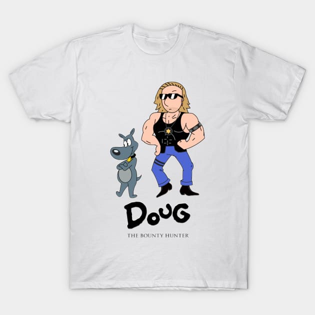 DOUG the Bounty Hunter - Nickelodeon - T-Shirt | TeePublic