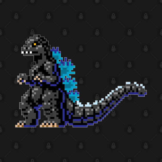 Godzilla Pixel Art