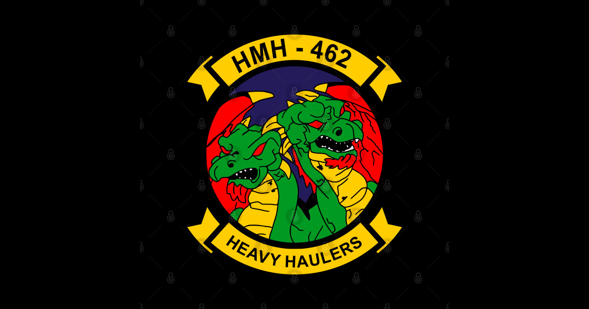 HMH 462 Heavy Haulers - Squadron Patches - Sticker | TeePublic