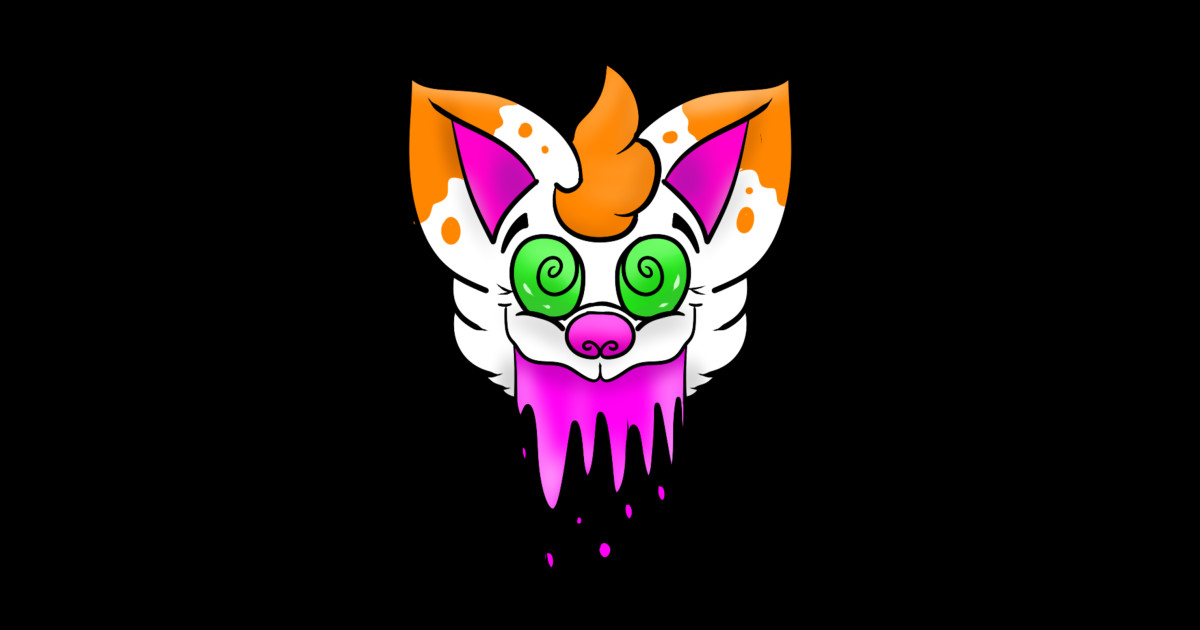 Spoofy | Pink Slobber - Furry Fandom - Sticker | TeePublic