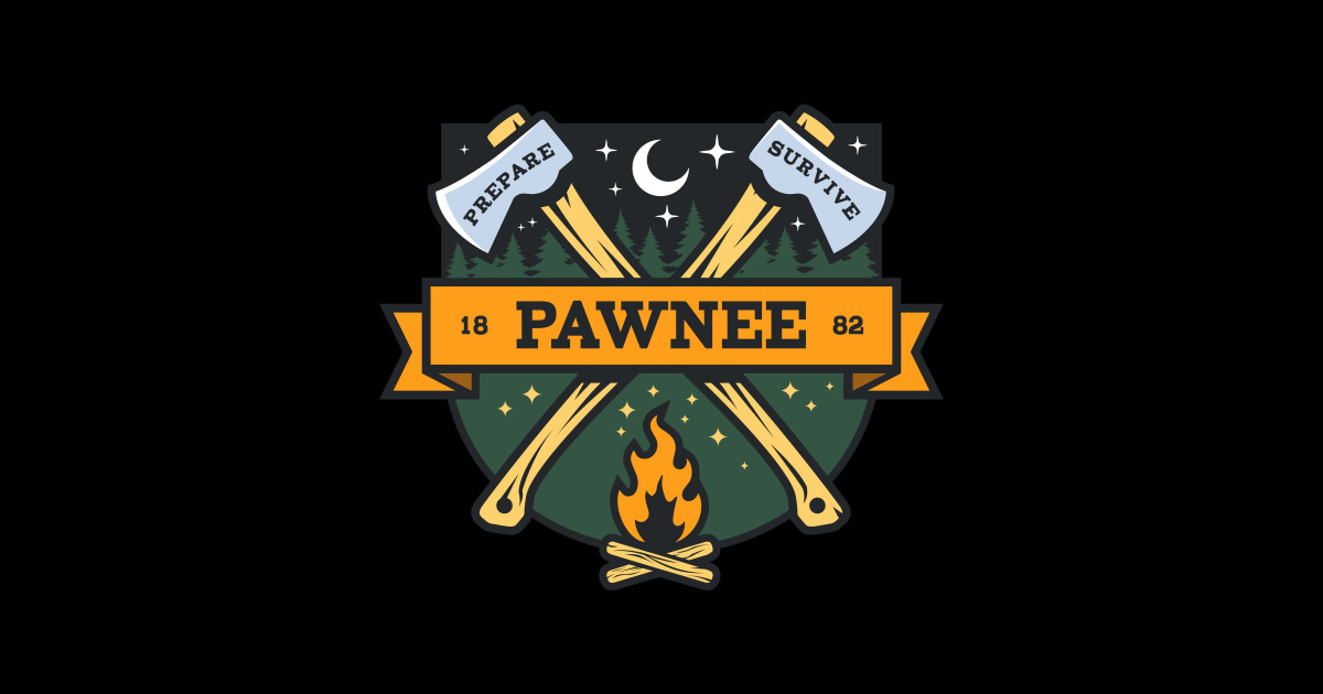 Pawnee Rangers Parks and Rec - Parks And Rec - Tapestry | TeePublic