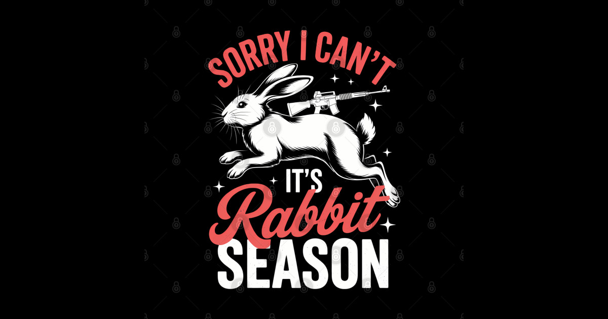 Rabbit Hunting - Rabbit Hunting - Sticker | TeePublic