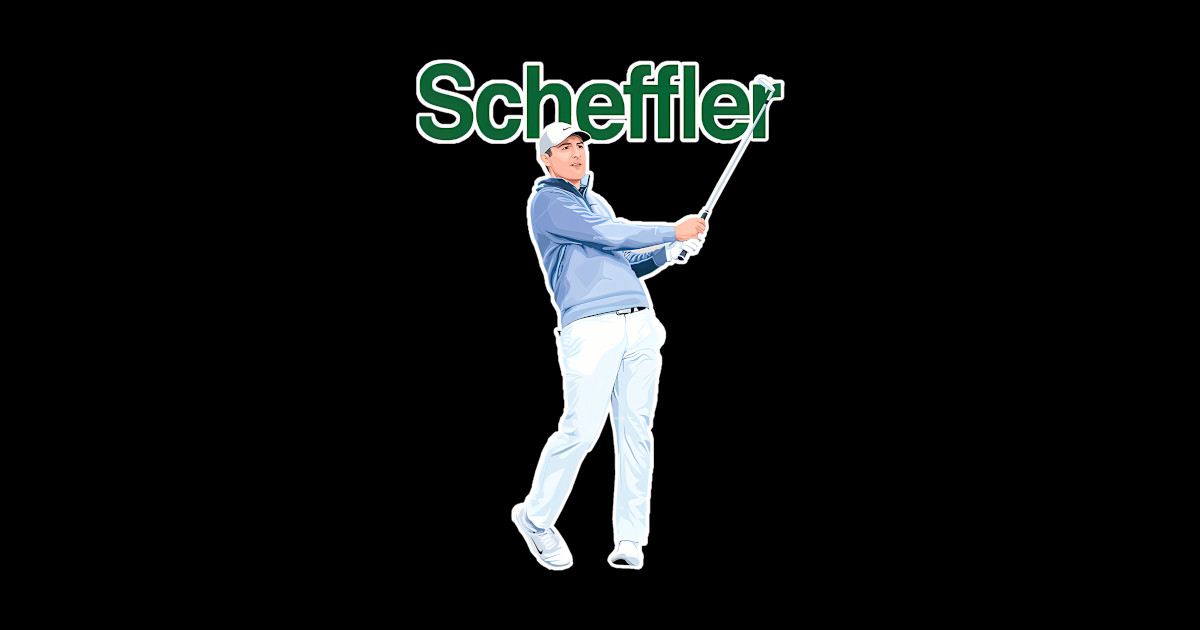 Scottie Scheffler Poster For Golf Fans - Scottie Scheffler - Posters ...