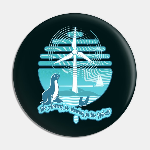 Windpower with Seals - Windpower Ocean Wind Farm Wind Turbine - Pin ...