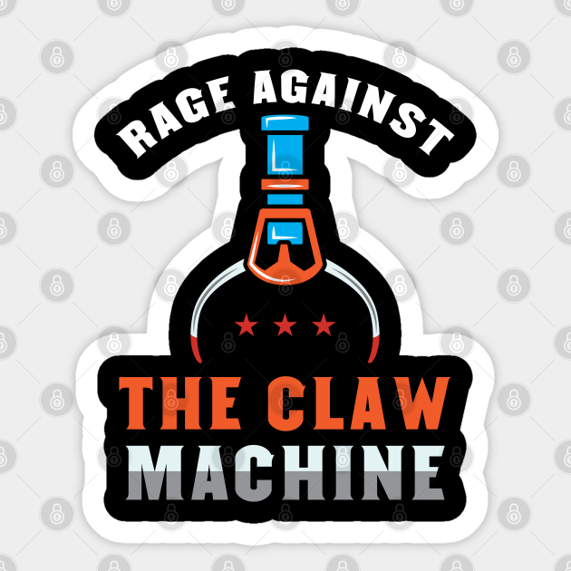 Claw Machine - Claw Machine - Sticker | TeePublic