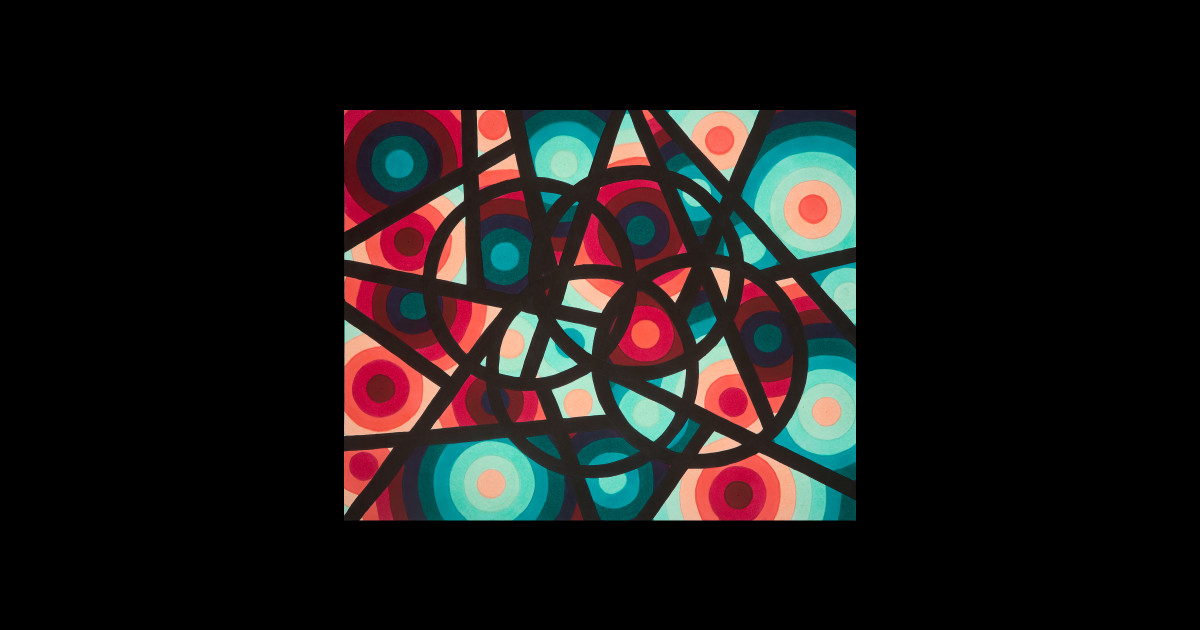 Out of My Depth - Abstract Art - Sticker | TeePublic