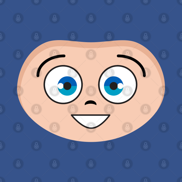 CUTE KAWAII EEK PEEK-A-BOO FACE - Kawaii - T-Shirt | TeePublic