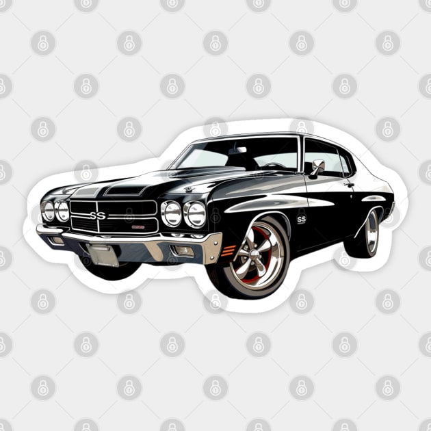 Chevy Chevelle SS - Chevelle - Sticker | TeePublic