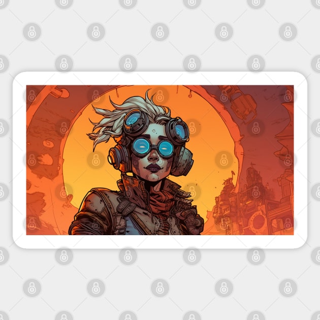 Post Apocalyptic Survivor Adventurer - Apocalypse - Sticker | TeePublic