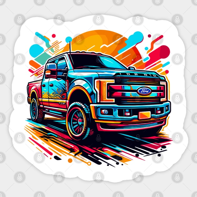 Ford F250 - Ford - Sticker | TeePublic