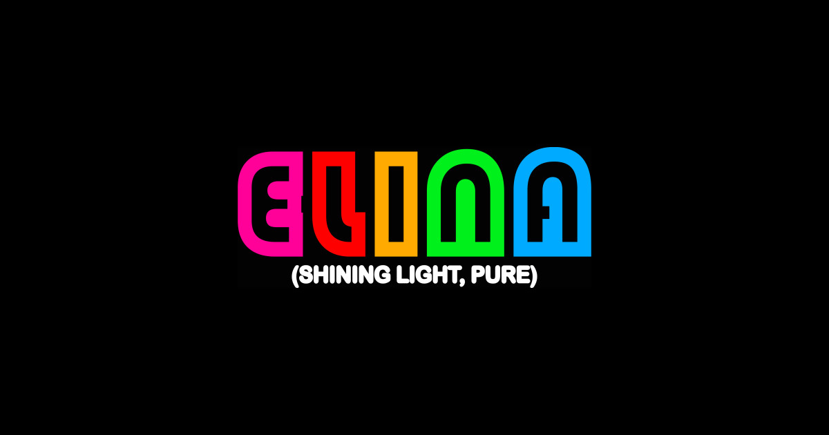 Elina - Shining Light, Pure - Elina - Sticker | TeePublic