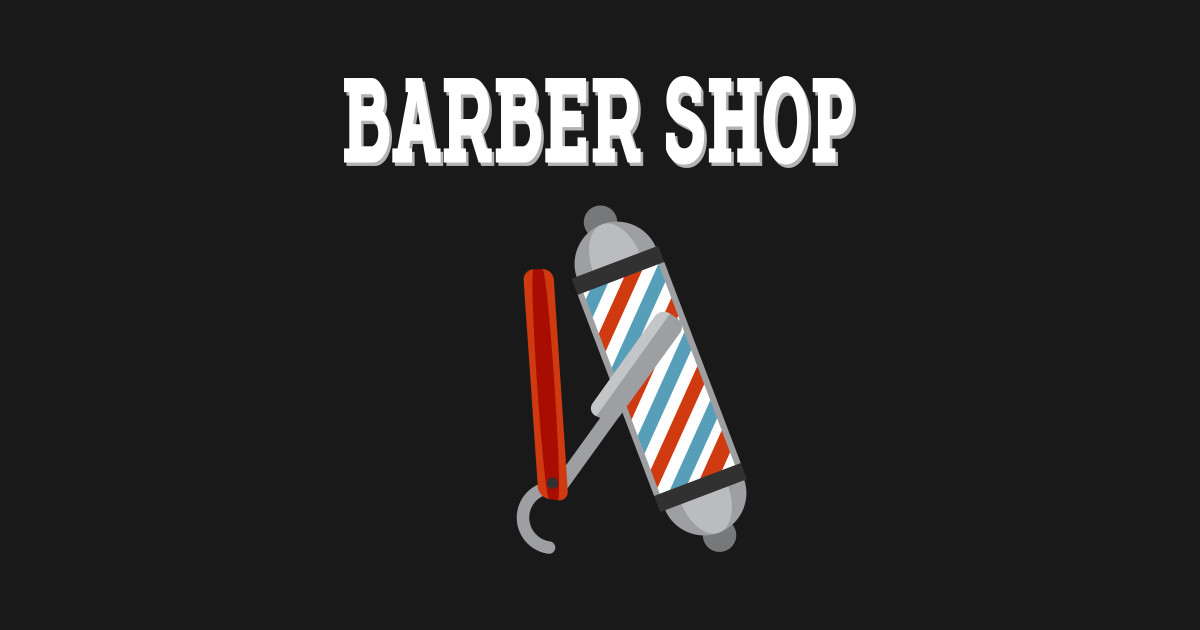 Barber Pole Beard - Barber - T-Shirt | TeePublic