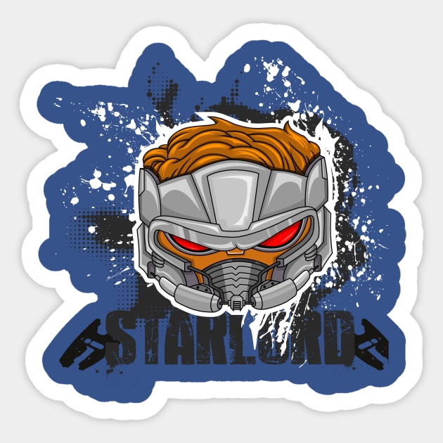 Starlord - Star Lord - Sticker | TeePublic