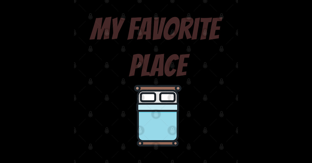 Bed - Bed - Sticker | TeePublic