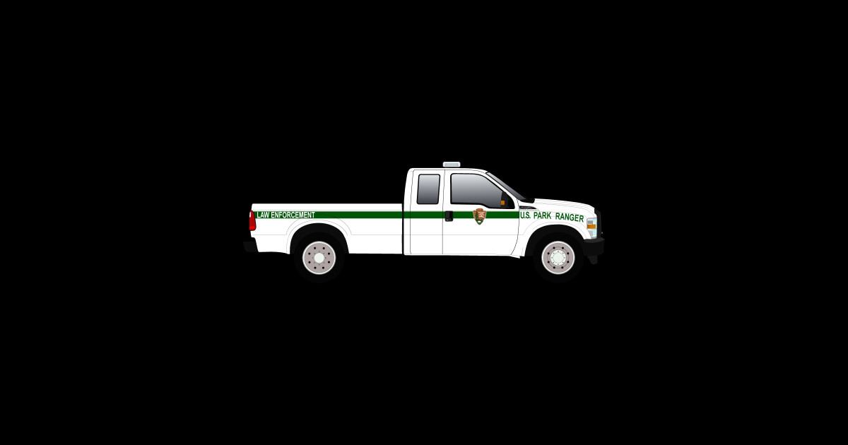 US Park Ranger Everglades Pickup - Park Ranger Truck - Sticker | TeePublic